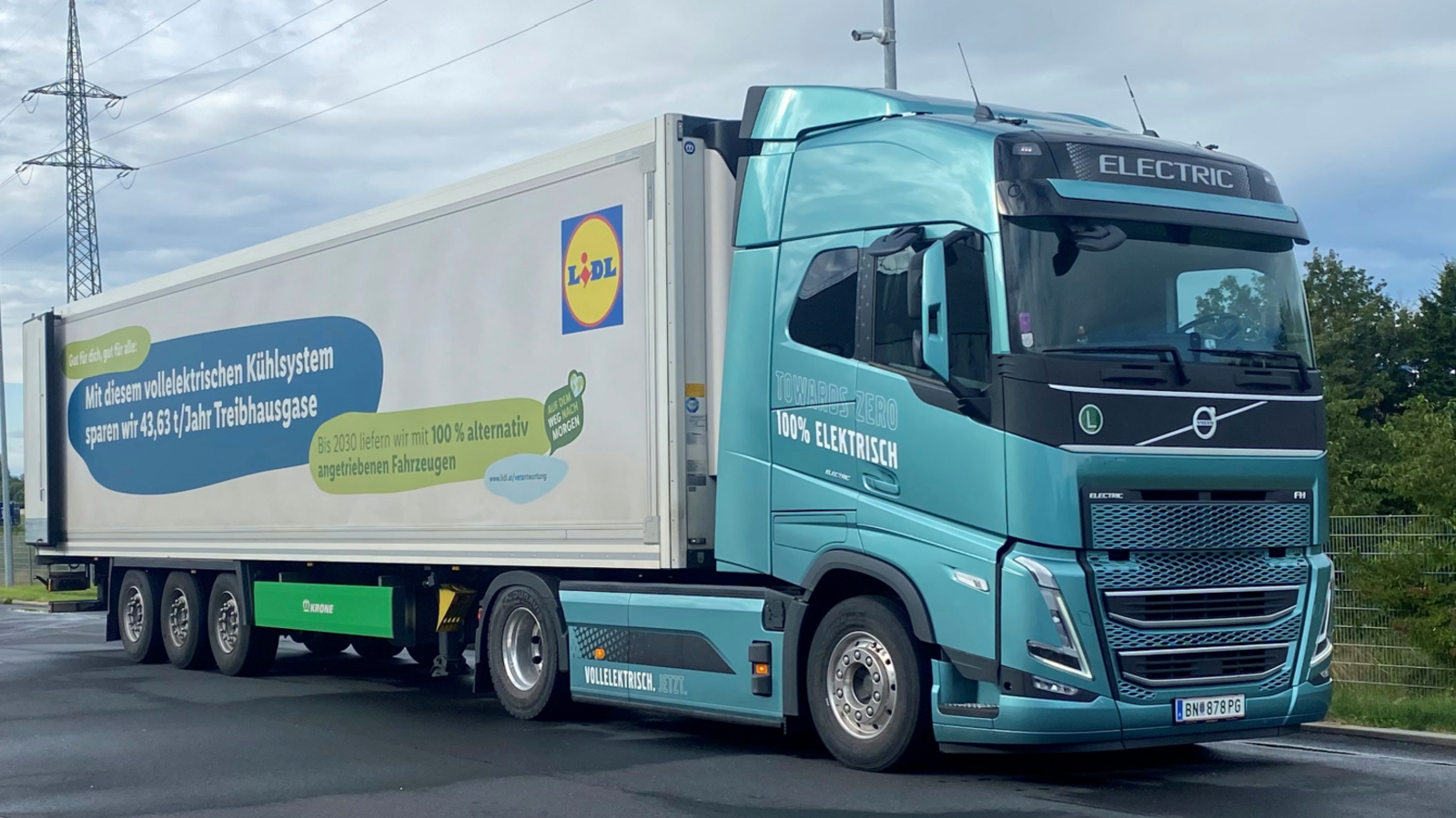 Lidl rollt mit 6 Elektro-LKW im Großraum Wien - Business-Live
