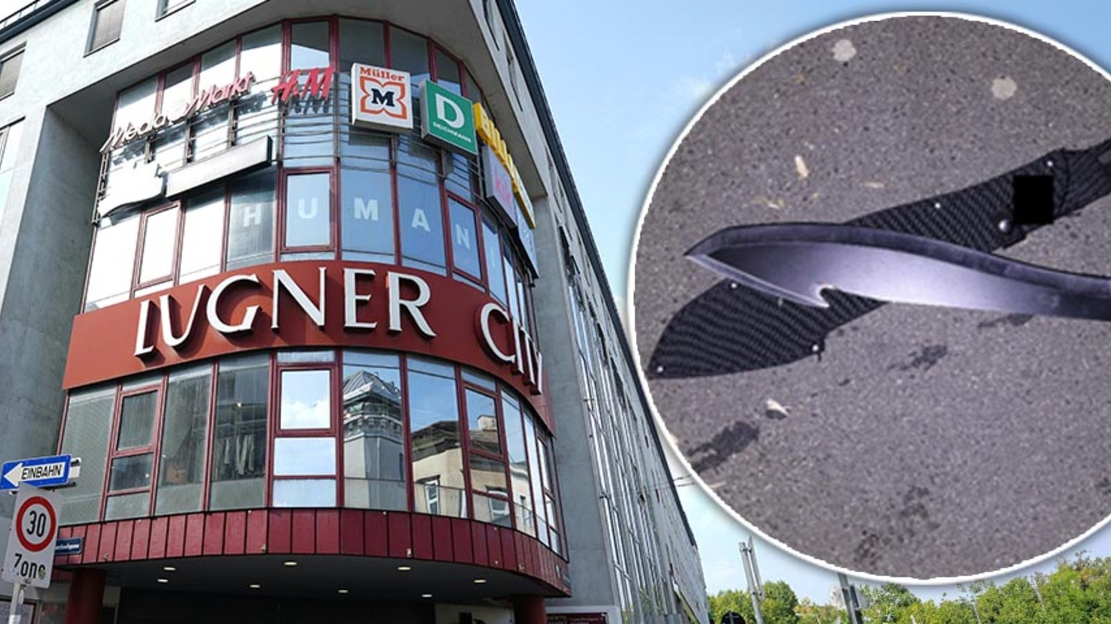 Macheten-Teenie (15) in Lugner City gestoppt - oe24.at