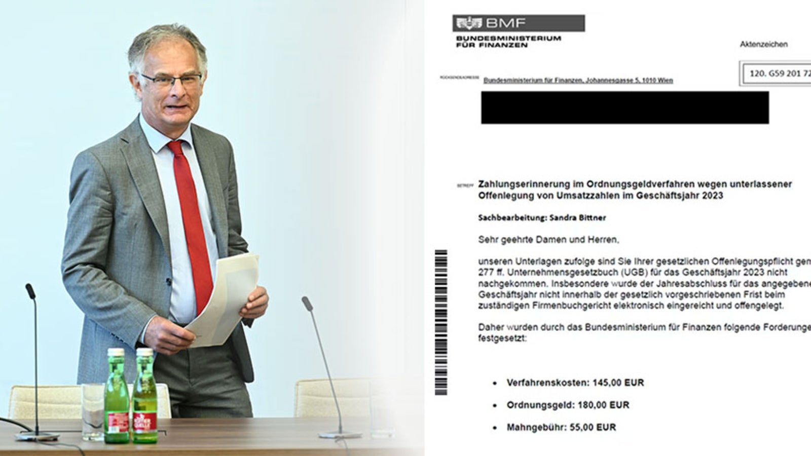 Dreister Betrug: Finanzministerium warnt vor Fake-Mails - Politik-Live