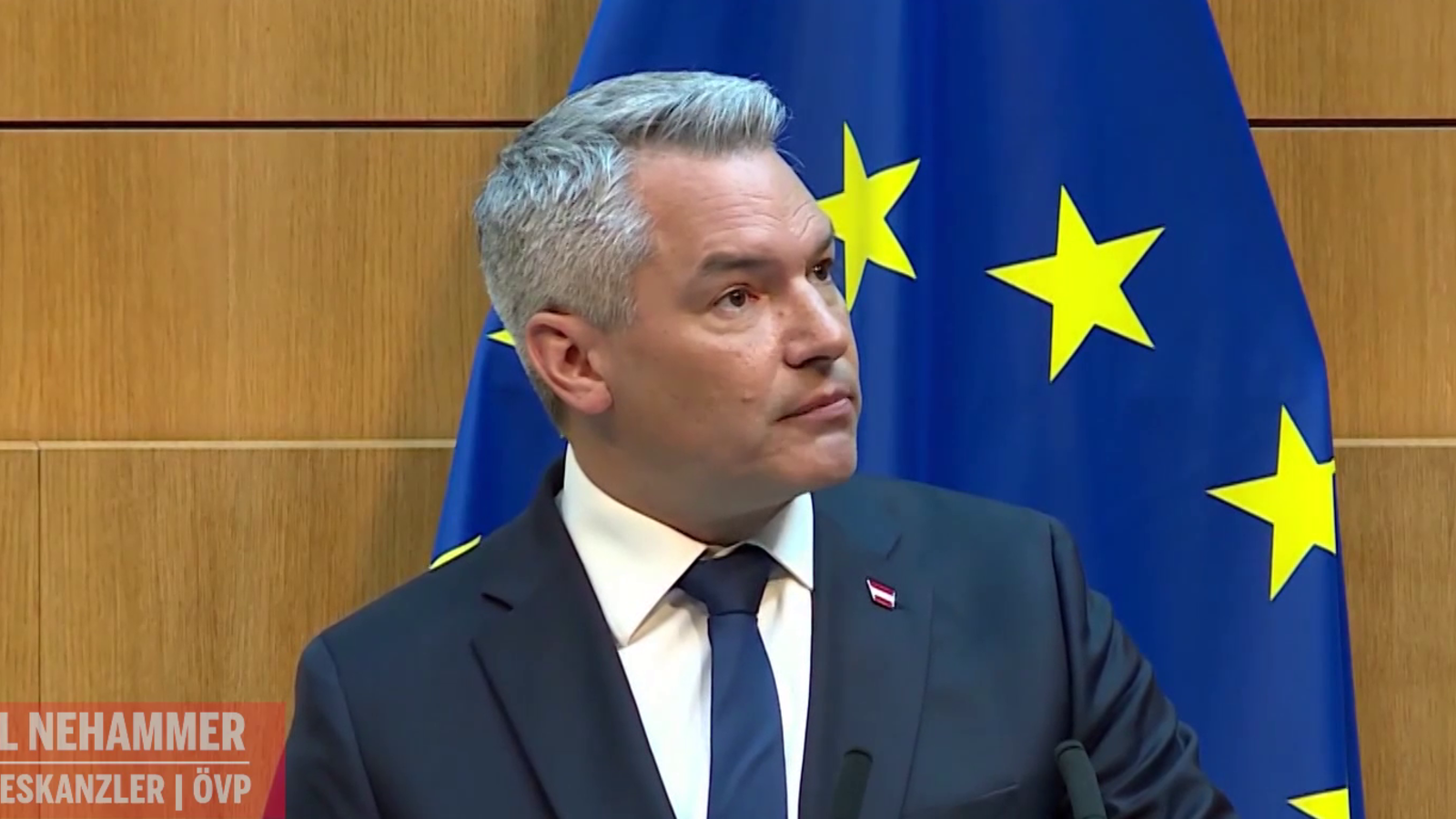 Nehammer: "Dürfen nicht zulassen, dass Radikale Europa zerstören ...