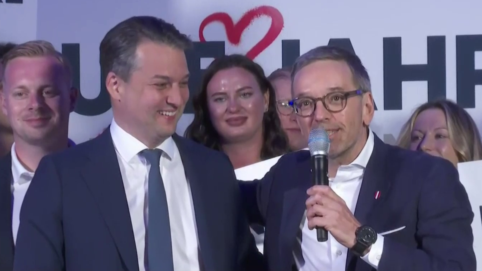 "Heute wird gefeiert, DANKE WIEN!" | Herbert Kickl & Dominik Nepp zum ...