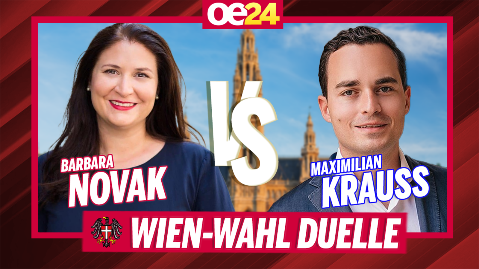 Wien-Wahl: Barbara Novak vs. Maximilian Krauss | FELLNER! LIVE - oe24.tv