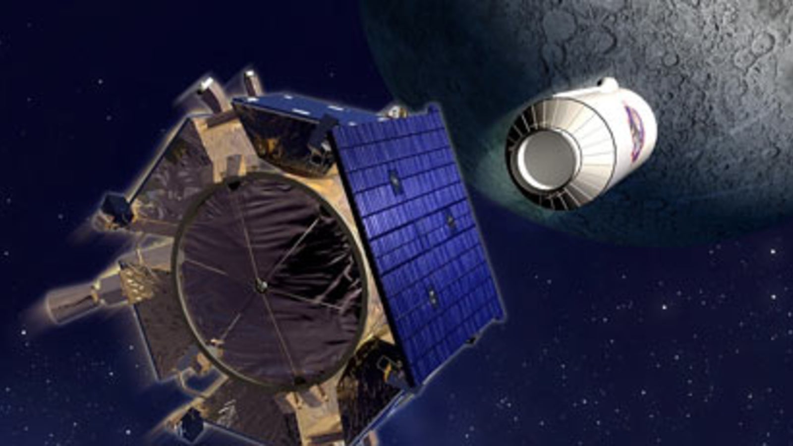 NASA bombt Loch in den Mond - oe24.at