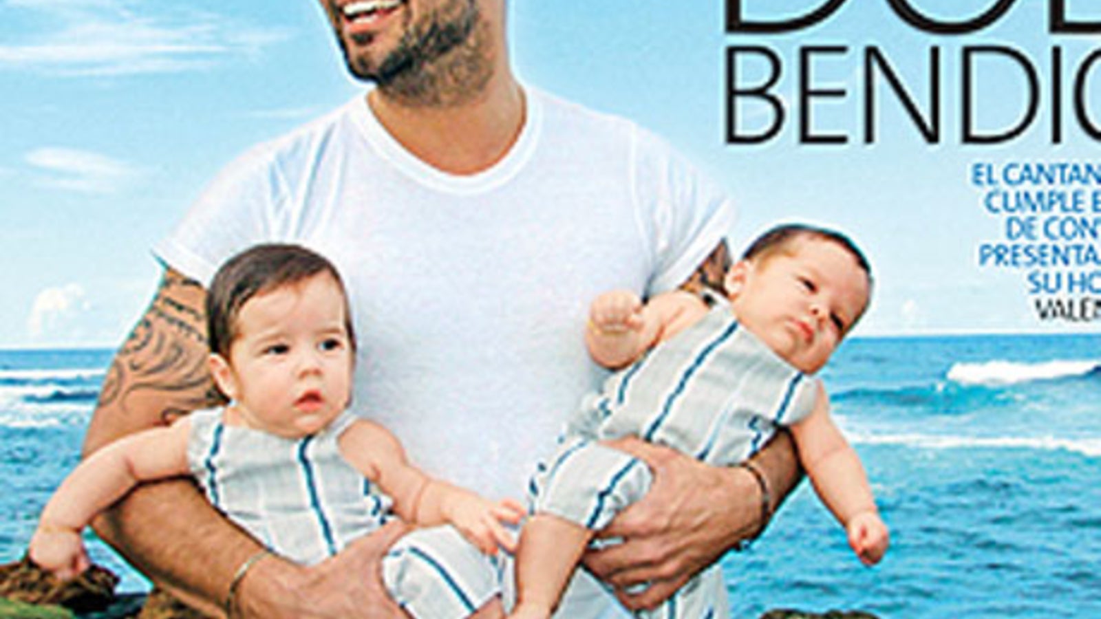 Ricky Martin zeigt seine süßen Zwillinge her - stars24