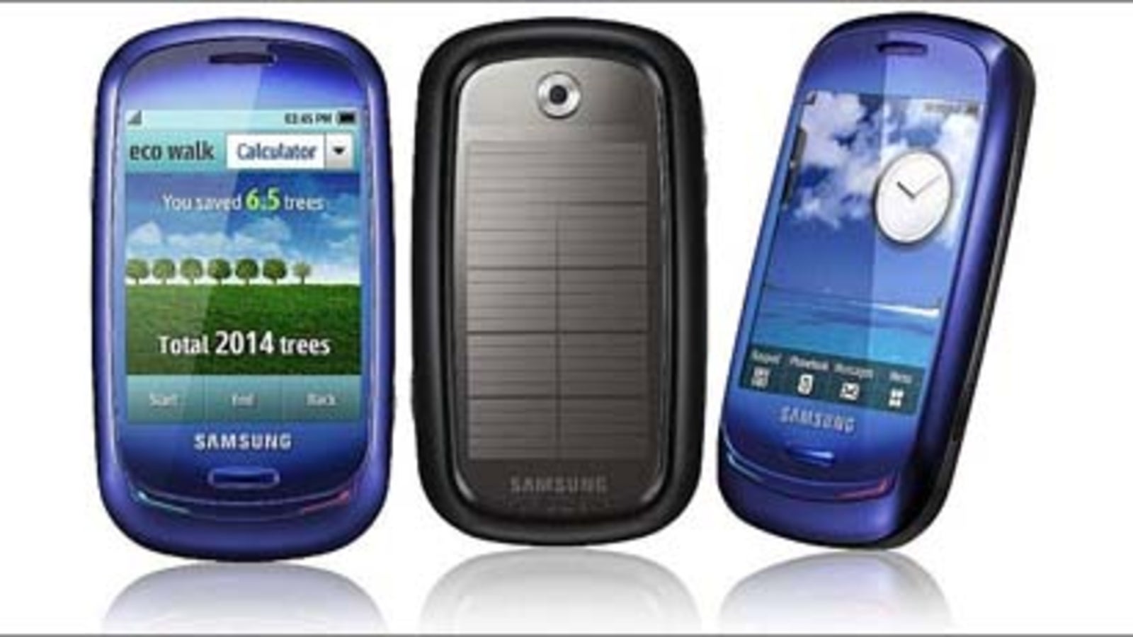 Samsung Blue Earth: Solar-Touch-Handy - oe24.at