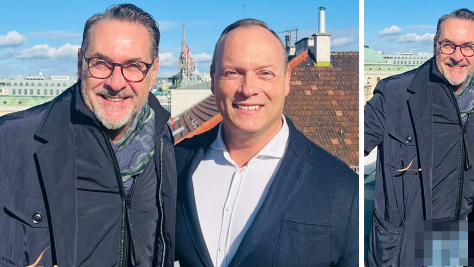 "Wie peinlich!" H.C. Strache teilt Foto mit offenem Hosentürl und alle ...