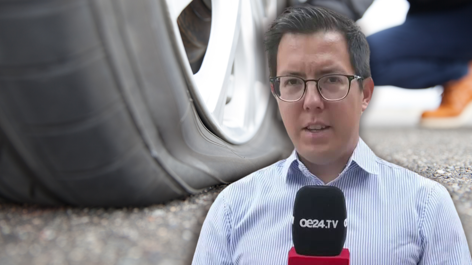 Auto-Hasser lassen Luft aus 40 SUV-Reifen - oe24.tv