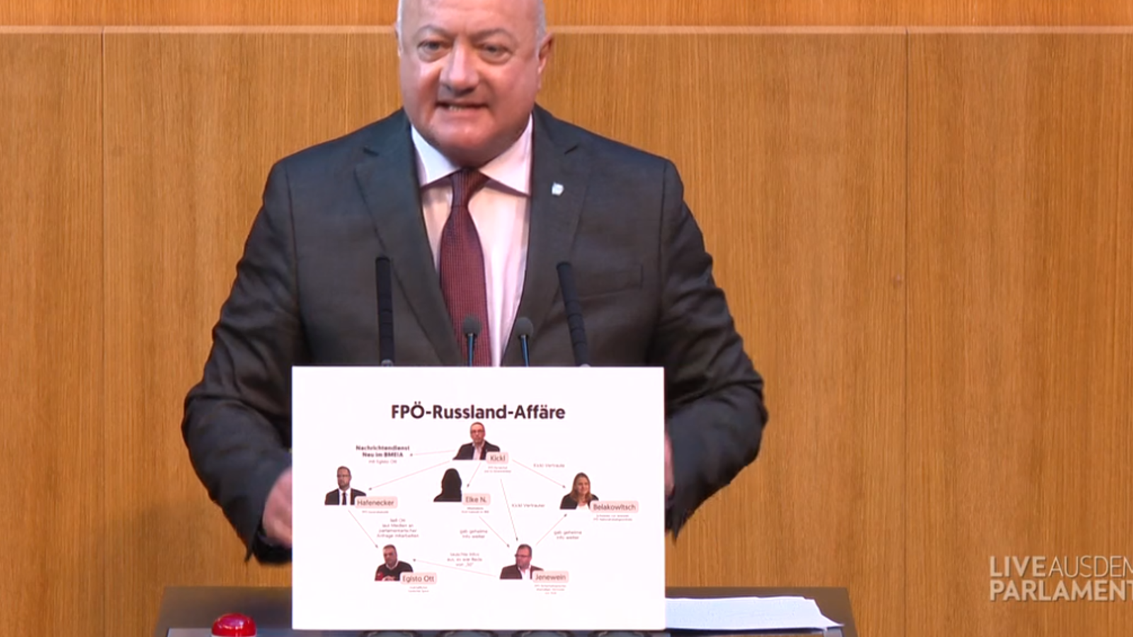 Spionage-Taferl im Parlament gegen Kickl - Politik-Live