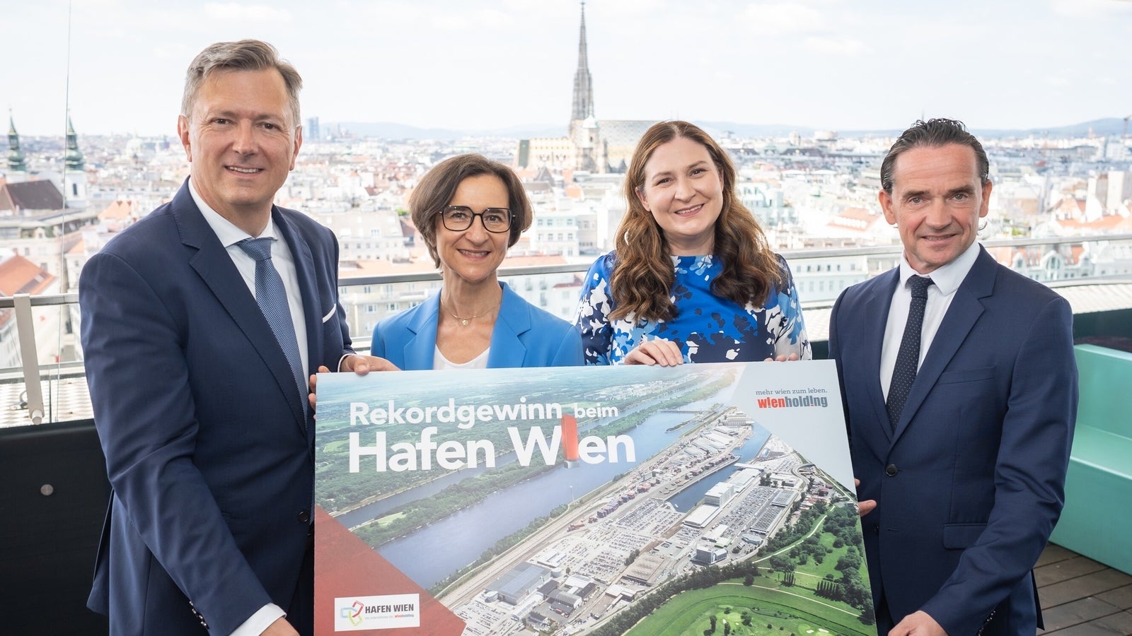 Wien Holding vermeldet Rekordgewinn beim Hafen Wien - oe24.at