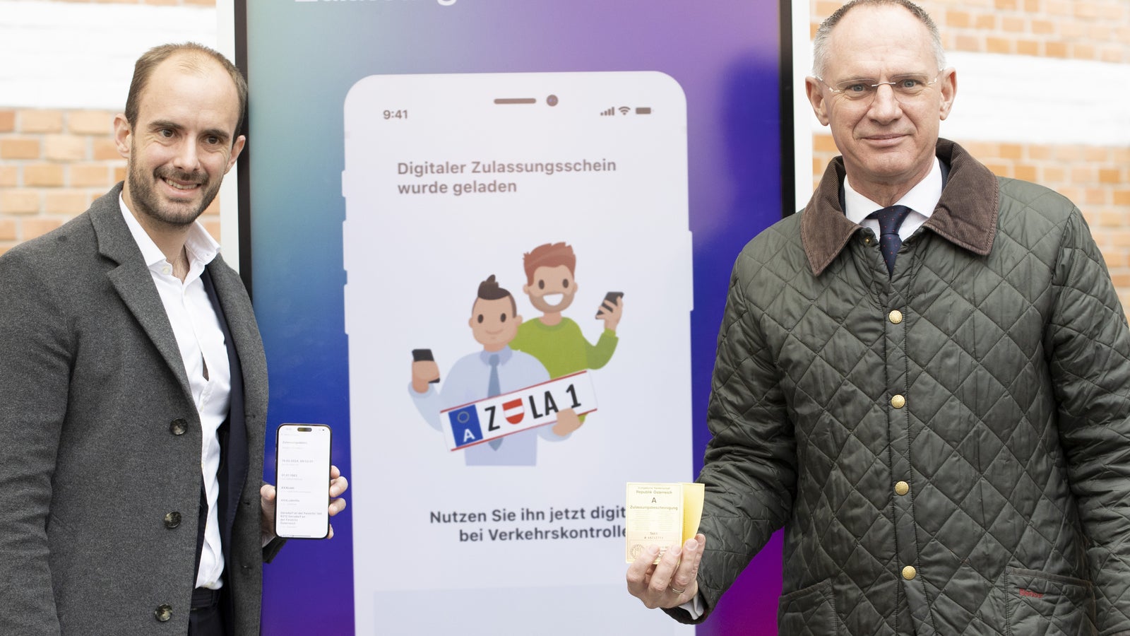 Jetzt zieht auch der Zulassungsschein in das Handy - oe24.at