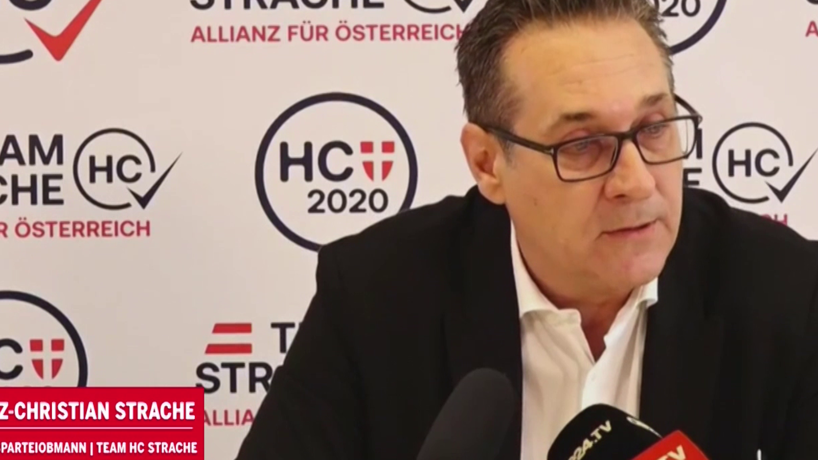 Statement von HC Strache - oe24.tv