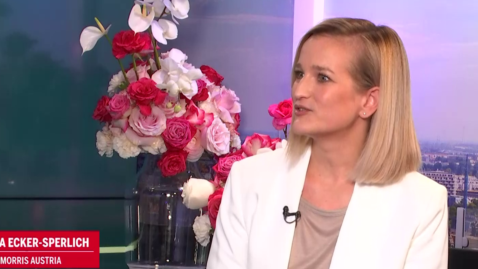 Laura Ecker-Sperlich von Philip Morris Austria im Interview - oe24.tv