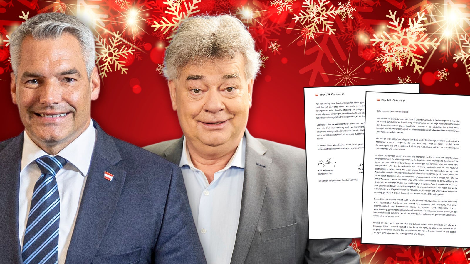 Weihnachts-Wünsche an ÖSTERREICH-Leser - Politik-Live