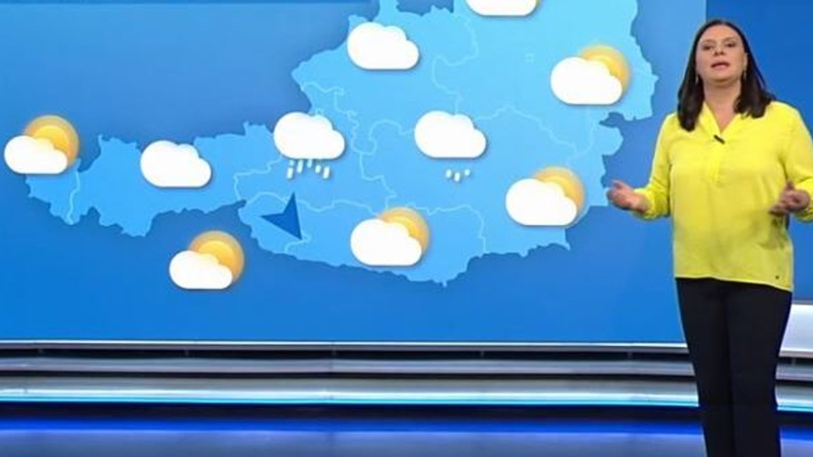 ORF-Wetter-Premiere für Wera Gruber: Sneakers statt High Heels - stars24