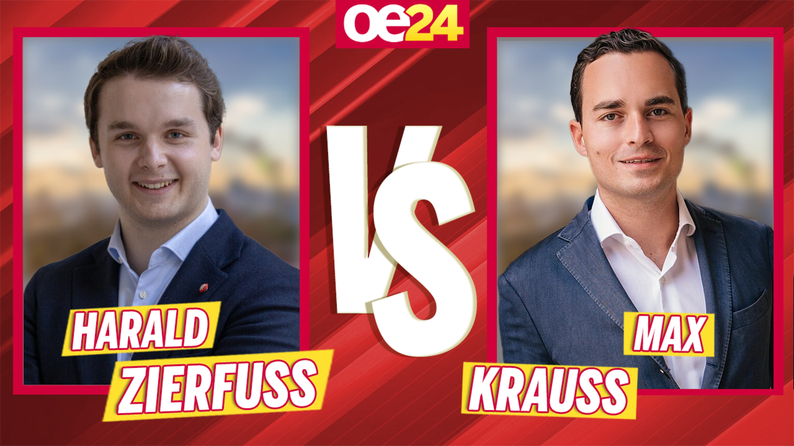 Wien-Wahl: Harald Zierfuß vs. Maximilian Krauss - oe24.tv