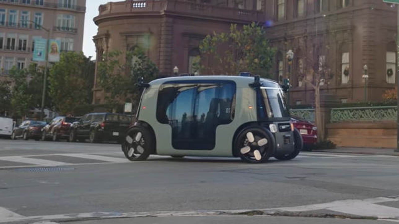 So sieht das Robo-Taxi von Amazon aus - oe24.at